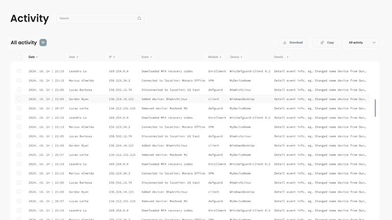 defguard - Enterprise WireGuard® VPN with Native MFA & Zero-Trust ...